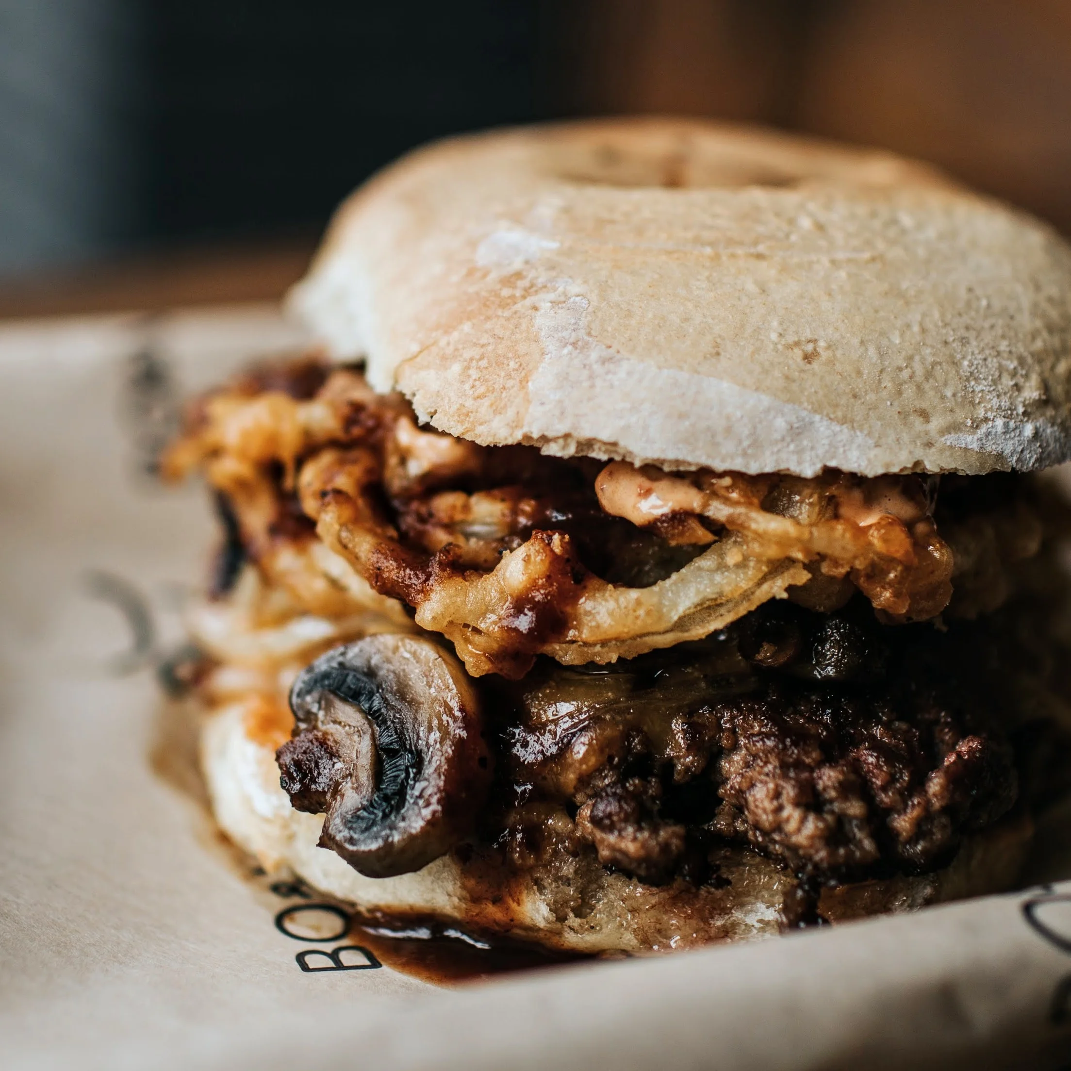 Visual Menu — Bo & Vine Burger Bar