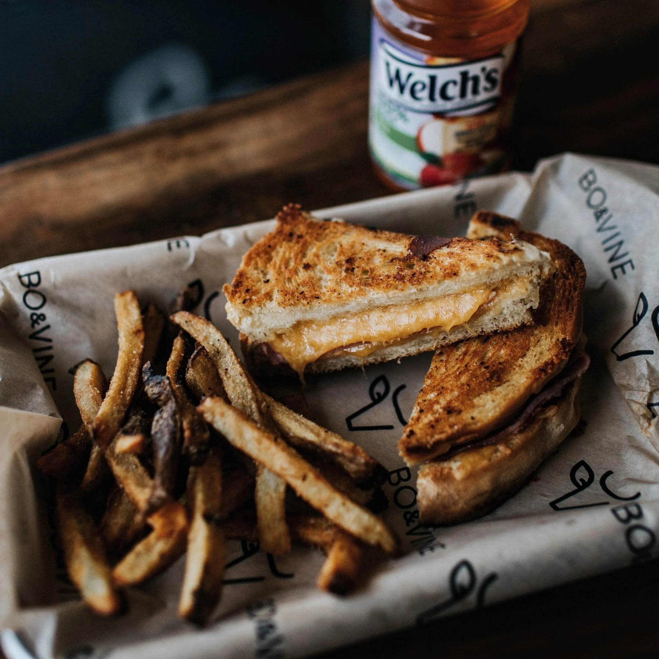 Visual Menu — Bo & Vine Burger – Award-winning smash burgers