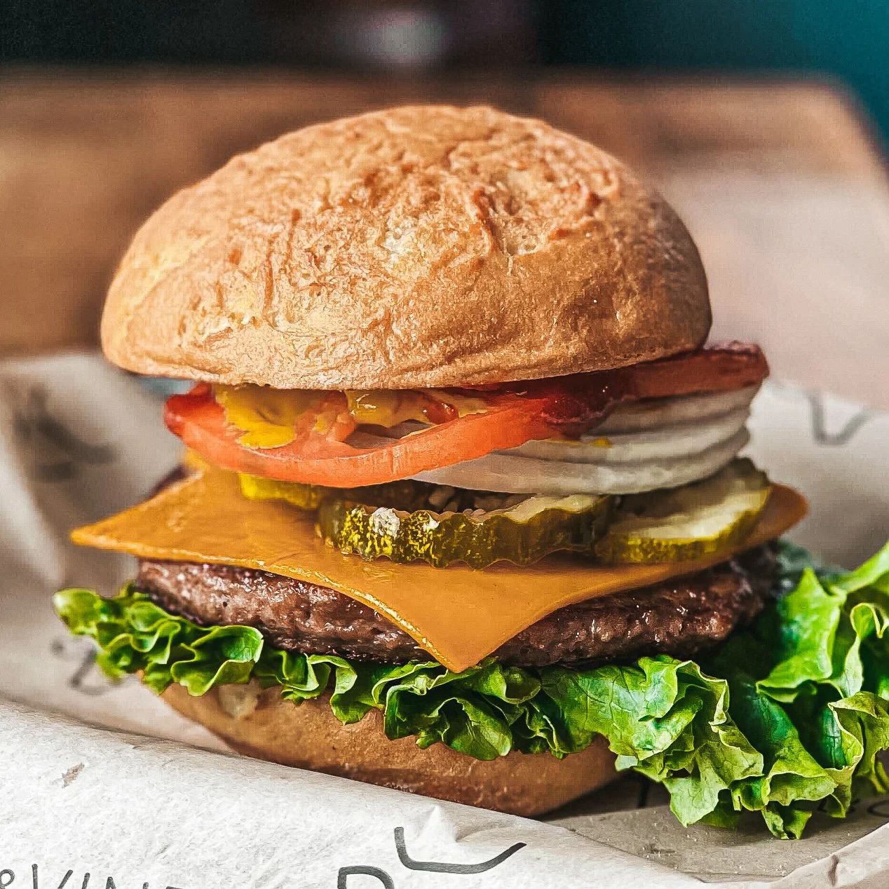 Visual Menu — Bo & Vine Burger Bar