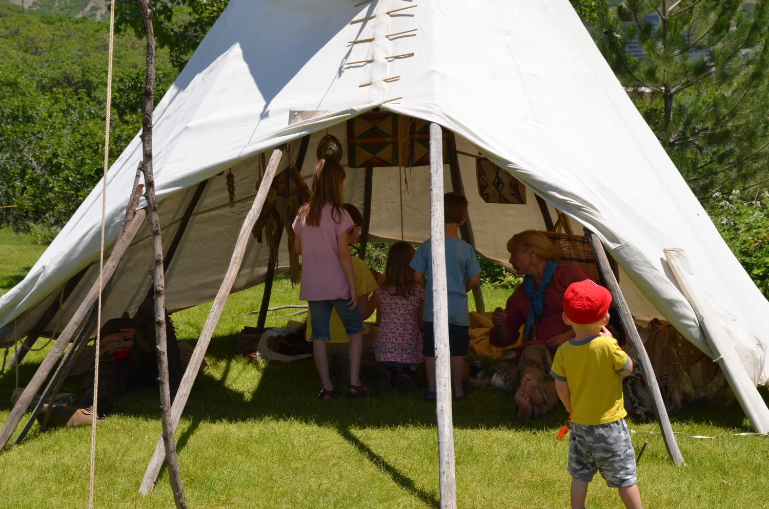 Mountain Man Camp — This Is The Place Heritage Park