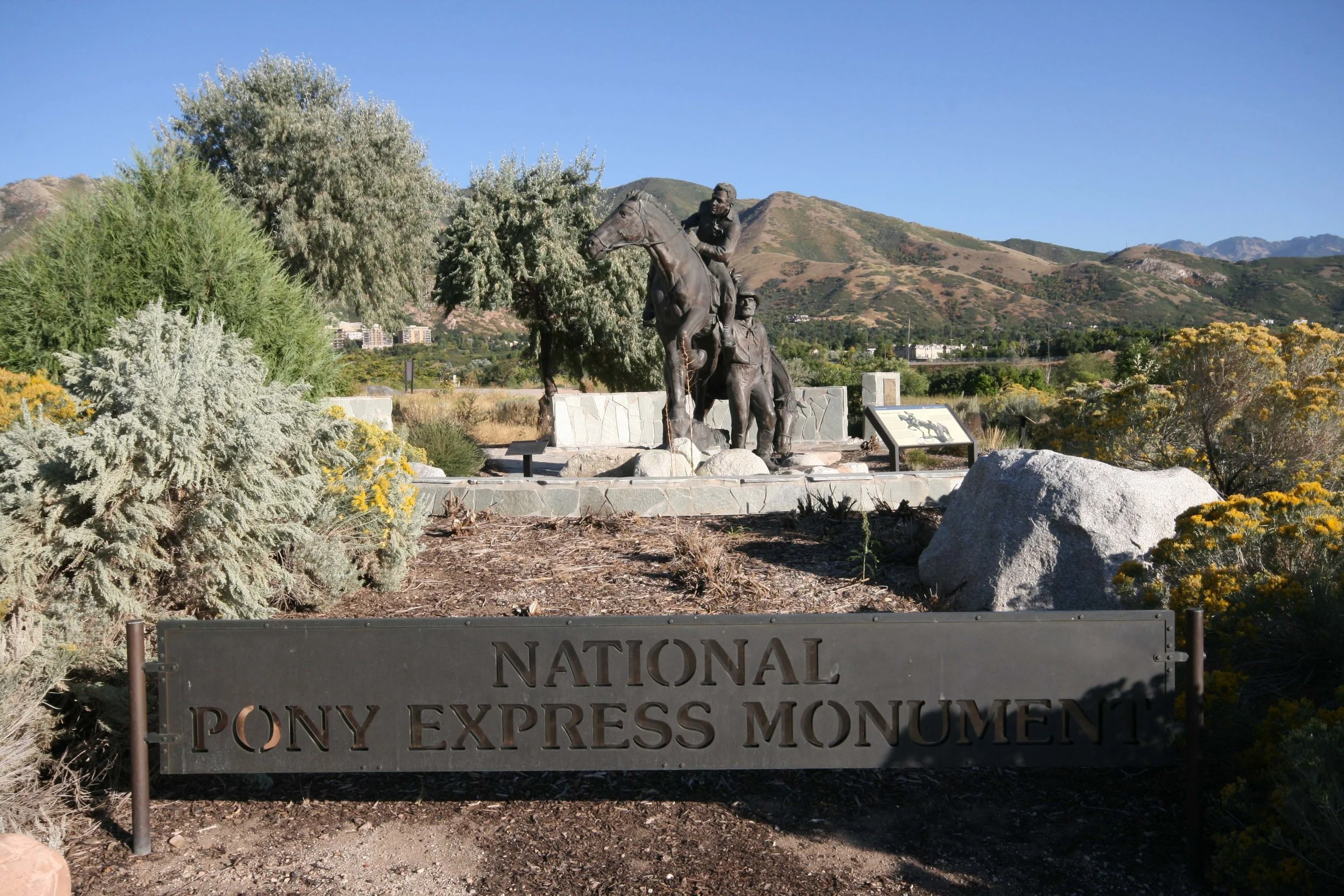 Statuary Walk — This Is The Place Heritage Park