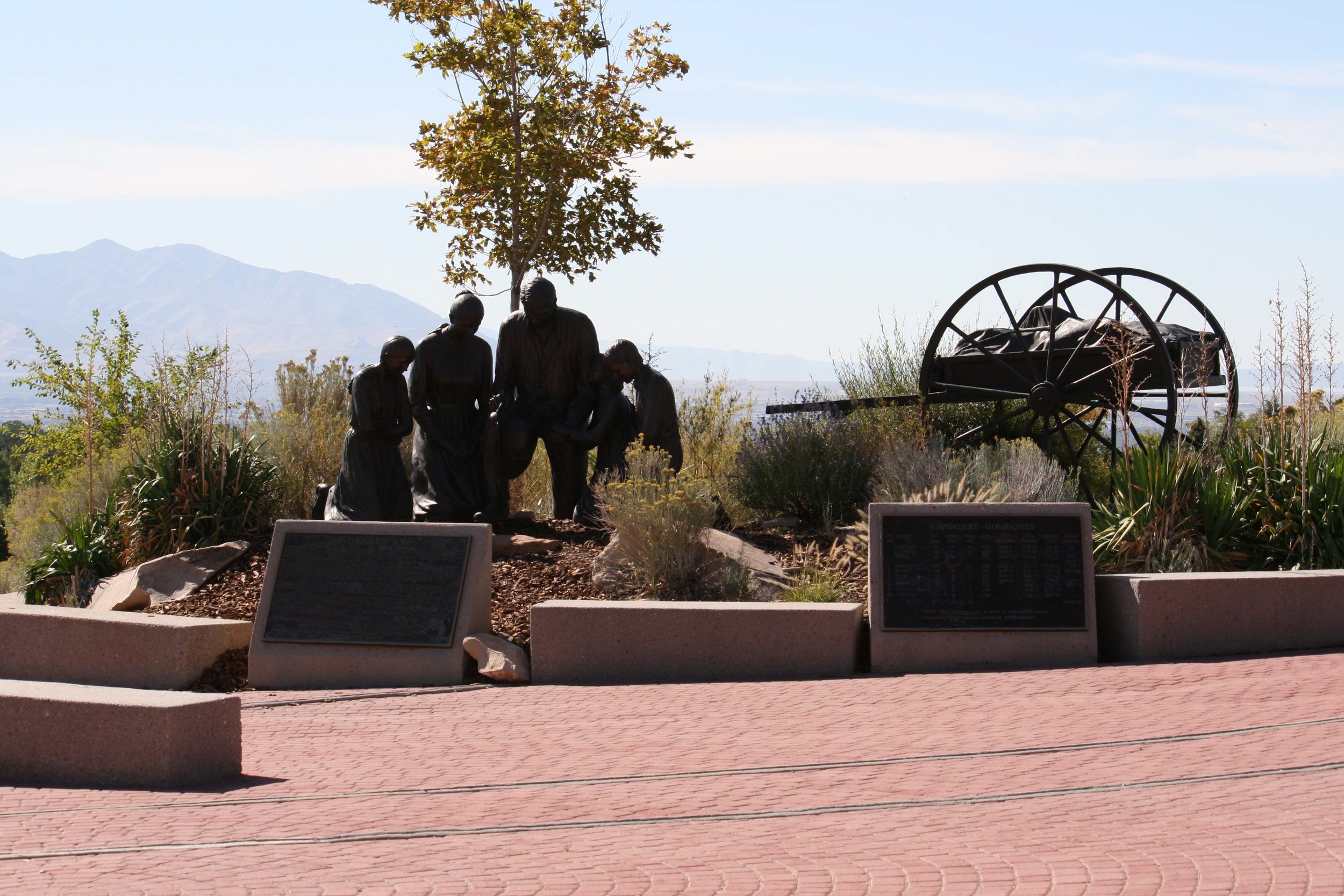 Statuary Walk — This Is The Place Heritage Park