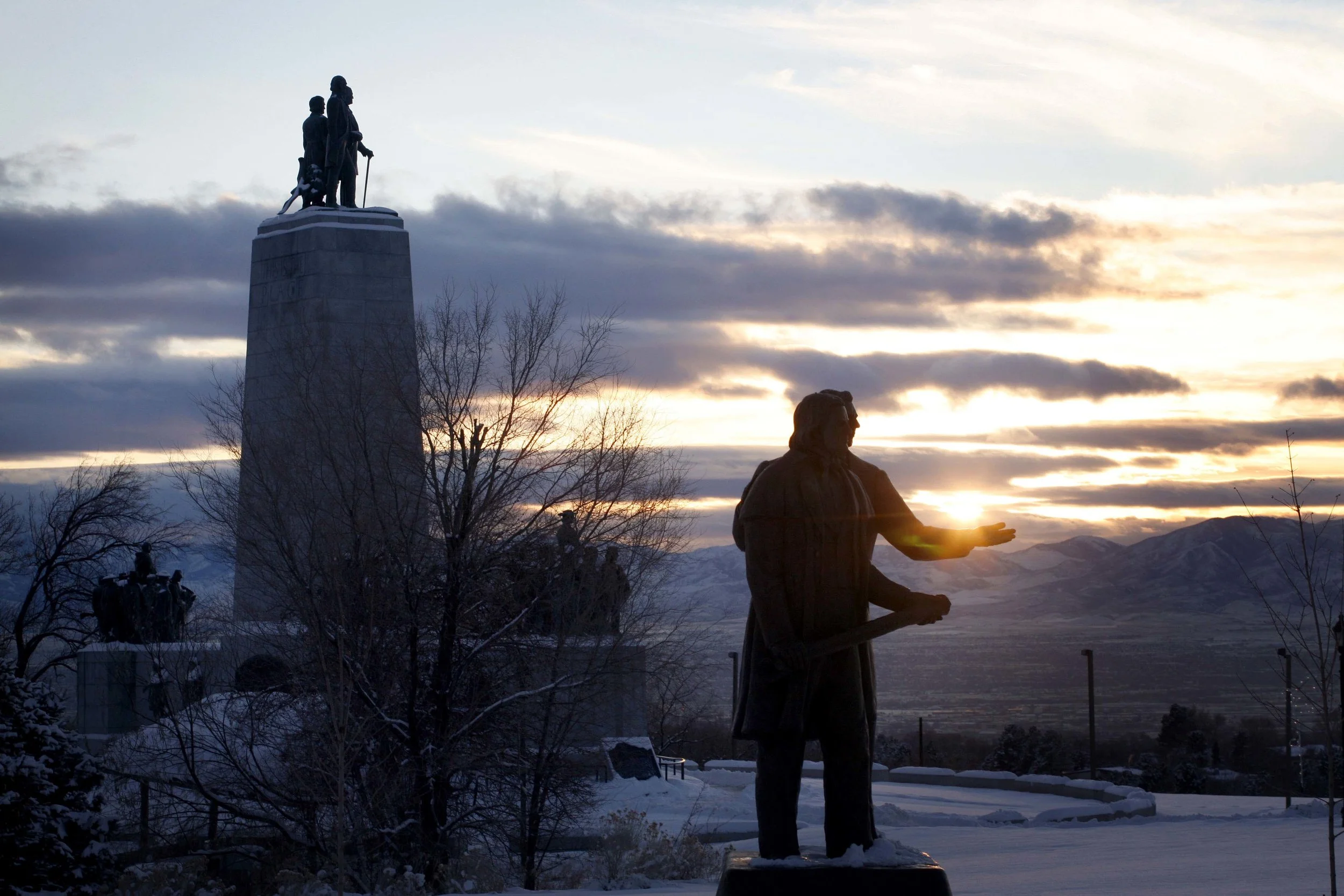 Statuary Walk — This Is The Place Heritage Park