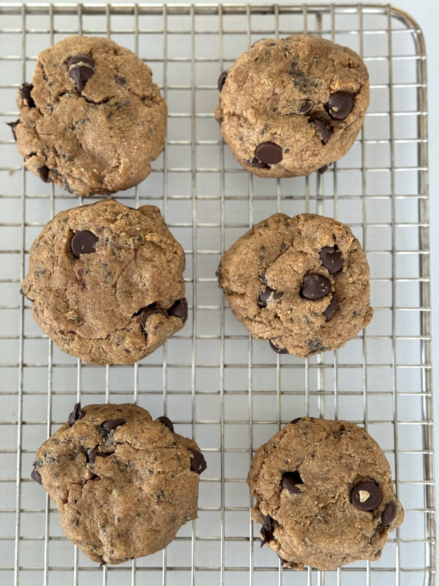 High Protein Almond Chocolate Chip Cookies — Jordan Bruce Nutrition
