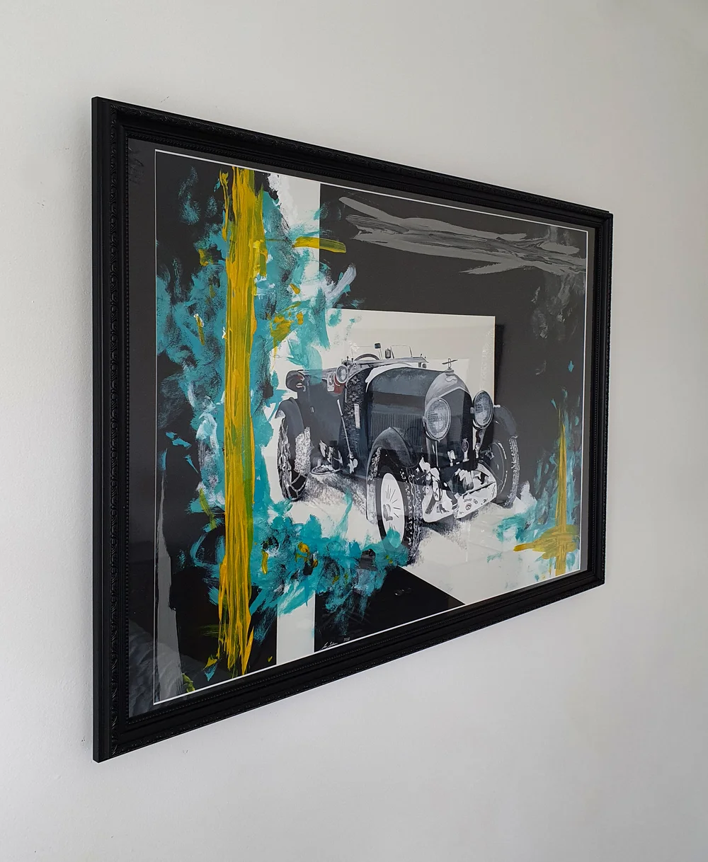 Aston Martin DB5 - Limited Edition print. Aston Martin DB5 print, Aston ...