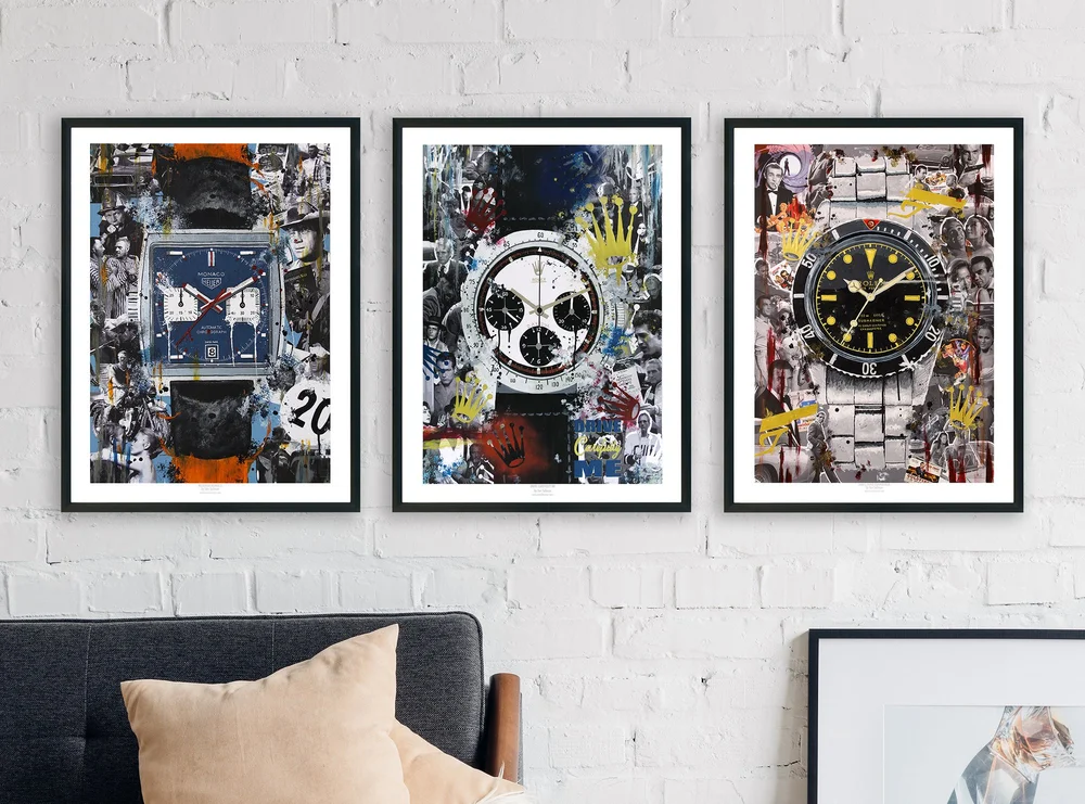 Tony Soprano Rolex Day Date - Limited Edition print. Rolex watch wall ...