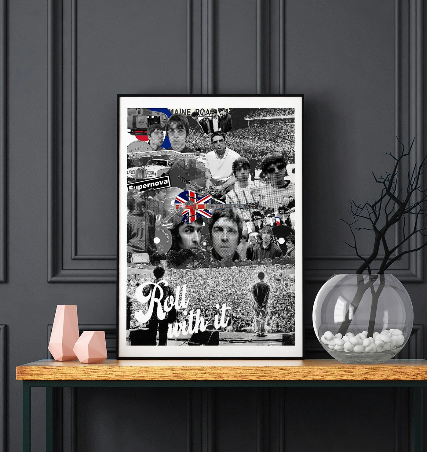 Oasis History - Limited Edition print. Oasis wall art, Oasis poster ...