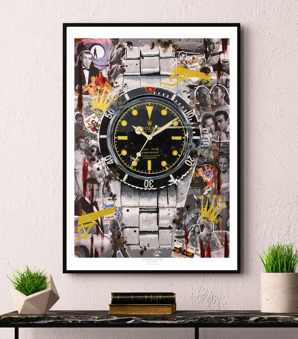 Tony Soprano Rolex Day Date - Limited Edition print. Rolex watch wall ...