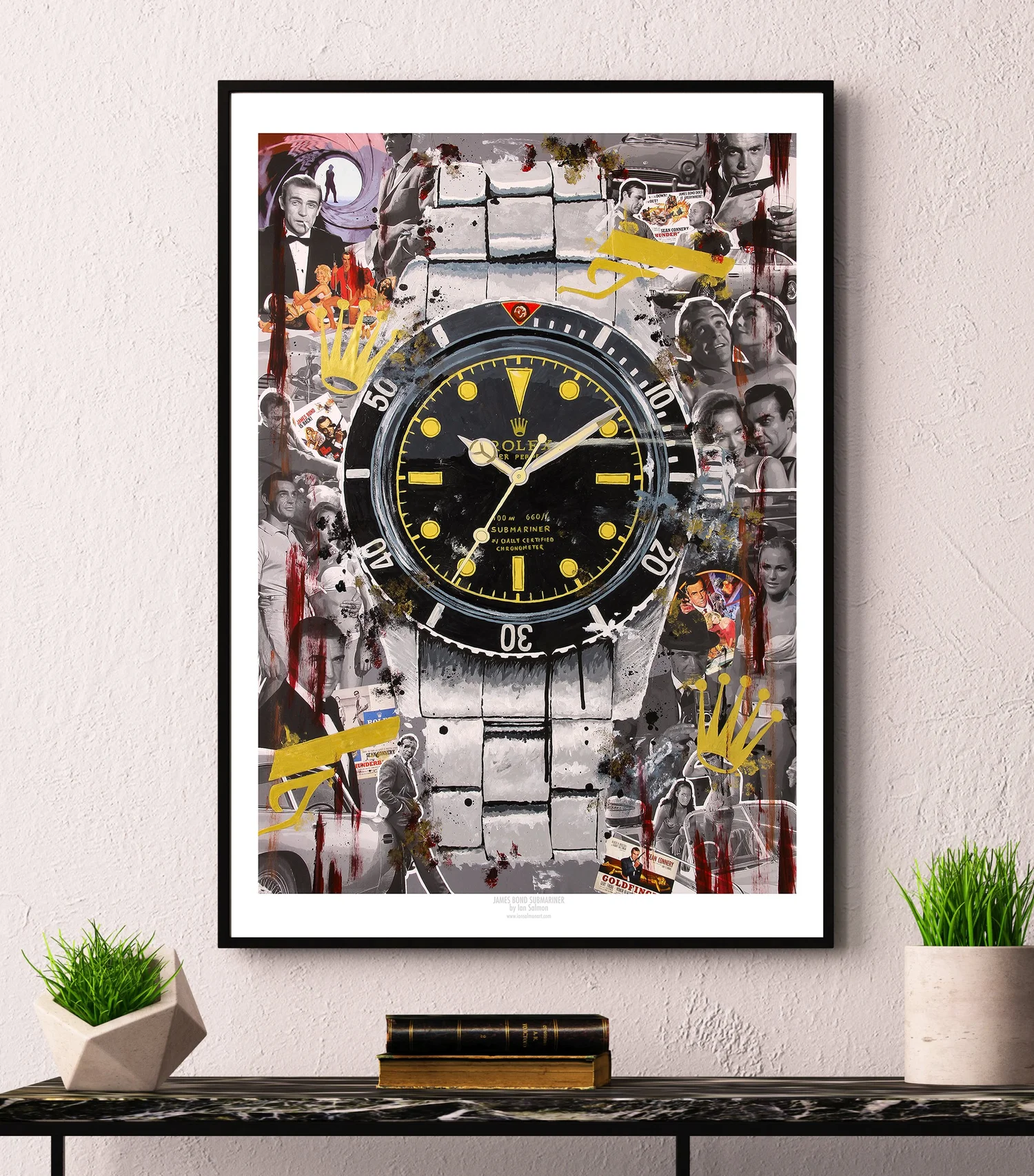 Tony Soprano Rolex Day Date - Limited Edition print. Rolex watch wall ...