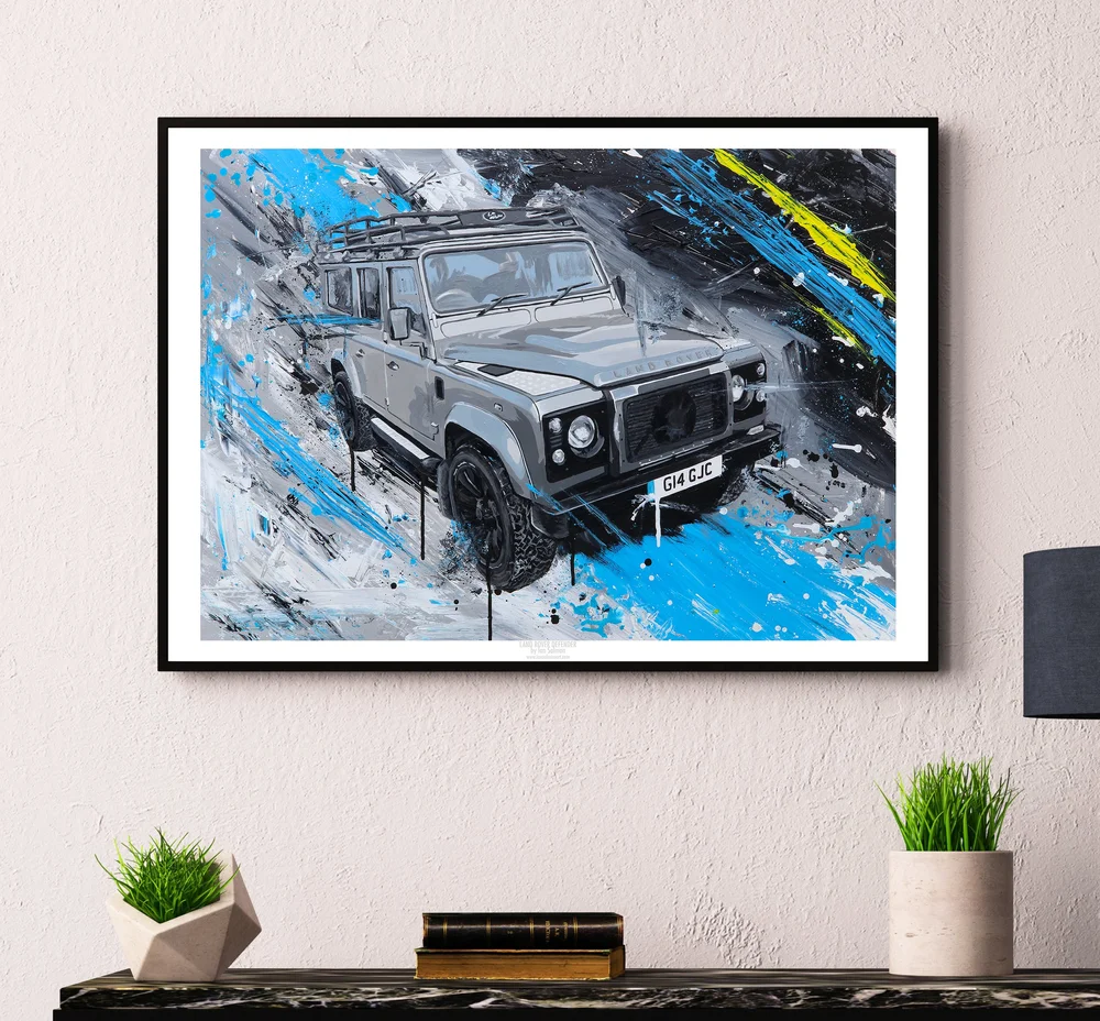 57 Chevy - Limited edition print. 1957 Chevrolet print, American Muscle ...
