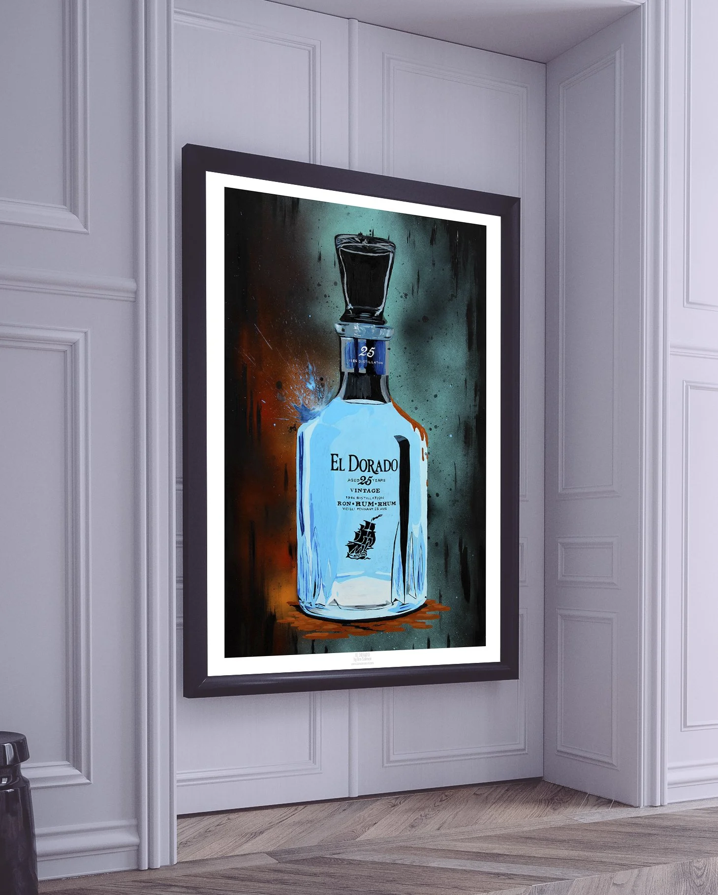 El Dorado Rum - Limited Edition Print. El Dorado Rum print, El Dorado ...