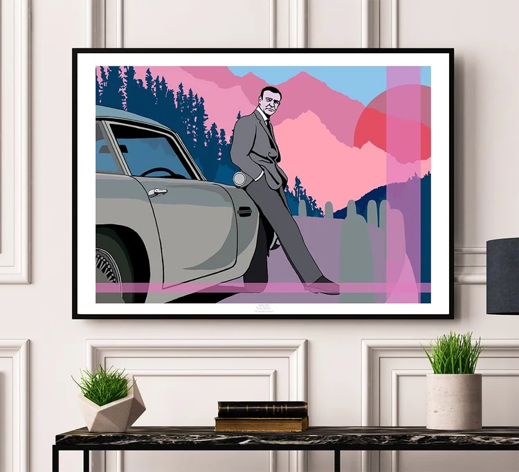 57 Chevy - Limited edition print. 1957 Chevrolet print, American Muscle ...