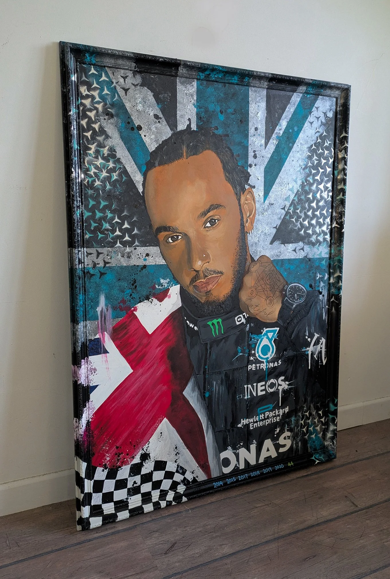 Lando Norris 2024 Miami McLaren F1 - Embellished Limited Edition print ...