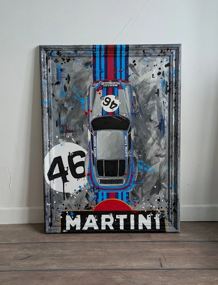 Porsche 911 Carrera 3.0 RSR Martini Racing - Limited Edition Print ...