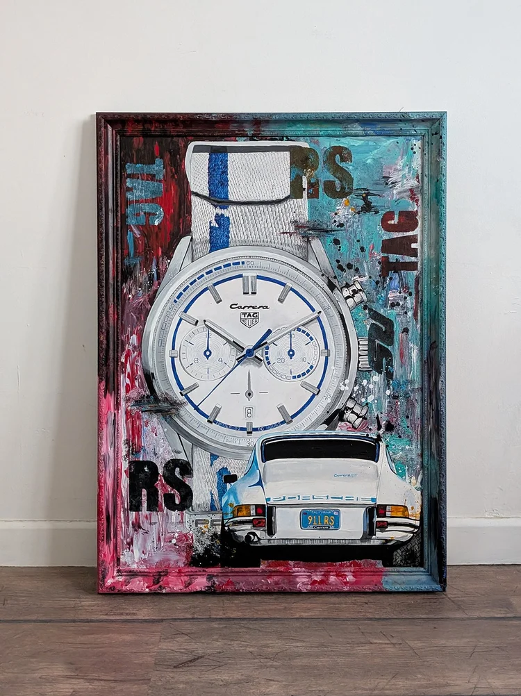 Original Watch Art by Ian Salmon - Paintings and Limited Edition prints ...