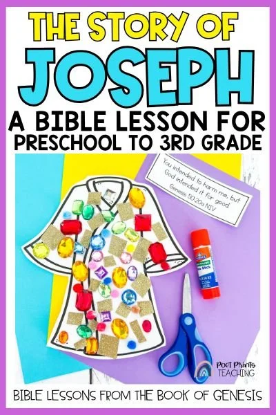 Joseph and His Brothers - Bible Lessons for Kids — Poet Prints Teaching