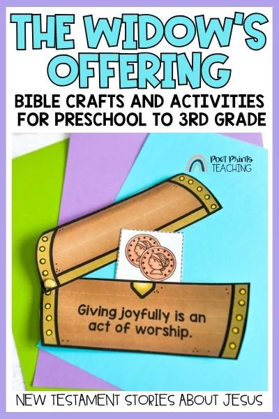The Widow's Offering | Bible Lessons for Preschool and Bigger Kids ...