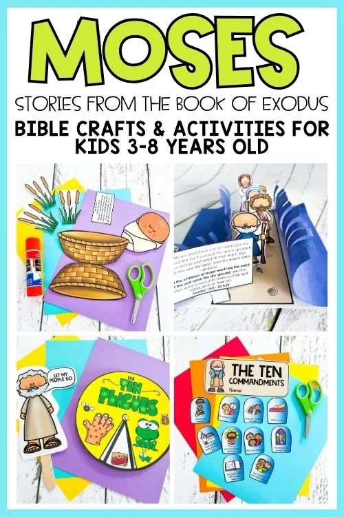 Moses Bible Lessons for Kids — Poet Prints Teaching