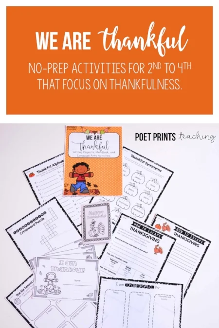 Placing the Focus on Thankfulness this Thanksgiving — Poet Prints Teaching