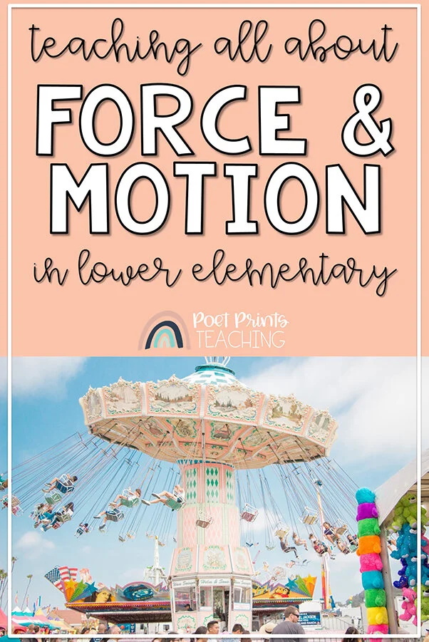 Force and Motion Activities For Kids — Poet Prints Teaching