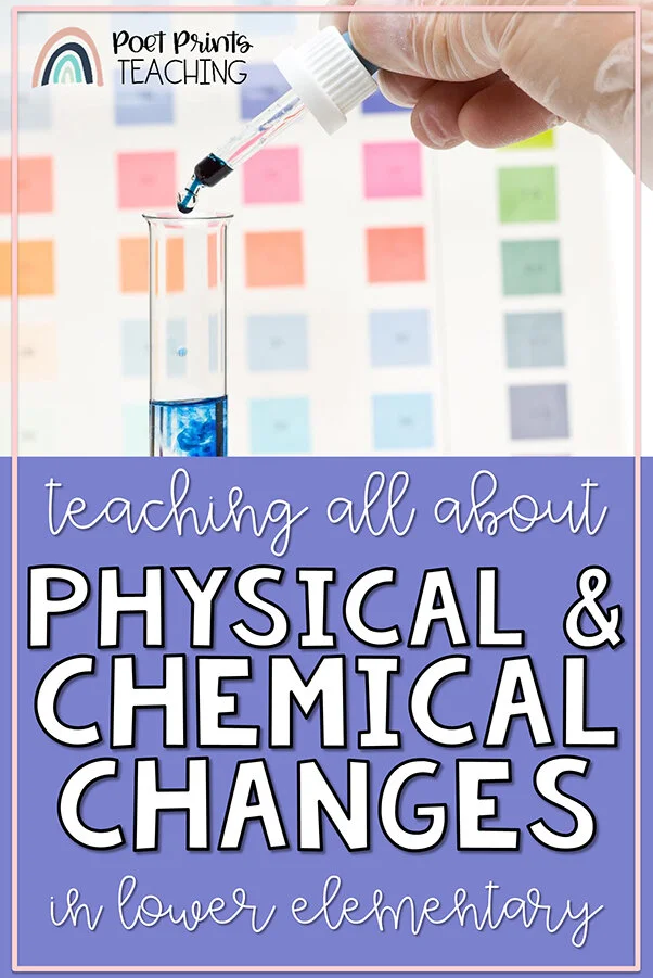 Physical and Chemical Changes - Science Lessons for Kids — Poet Prints ...