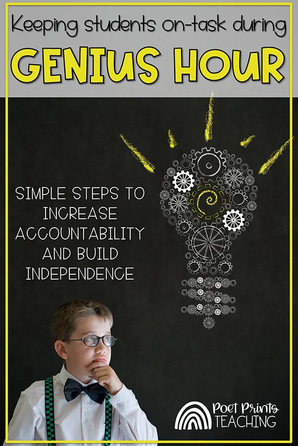 Genius Hour Classroom Management — Poet Prints Teaching