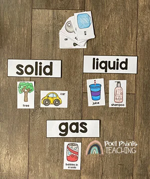 States of Matter Activities for Kids — Poet Prints Teaching
