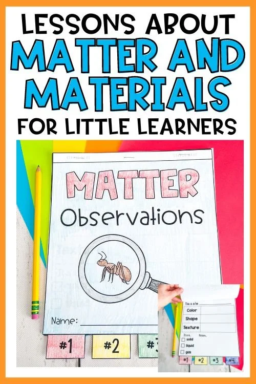 Properties of Matter and Materials for Kids — Poet Prints Teaching