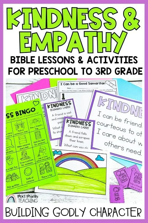 Kindness Bible Lessons for Kids — Poet Prints Teaching