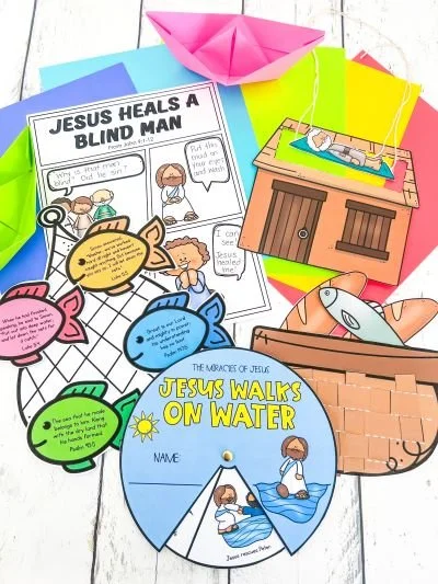 Miracles of Jesus - Bible Lessons for Kids — Poet Prints Teaching