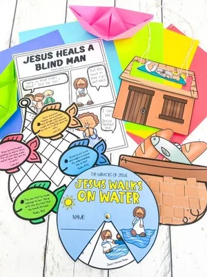 Miracles of Jesus - Bible Lessons for Kids — Poet Prints Teaching