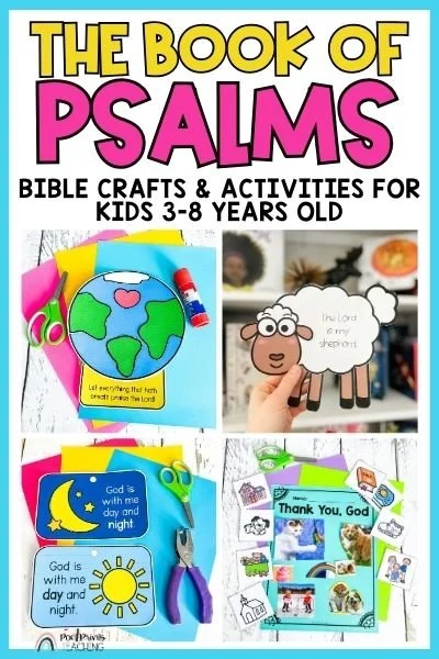 The Book of Psalms - Bible Lessons for Kids — Poet Prints Teaching