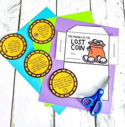 The Parable of the Lost Coin, Bible Lesson for Kids — Poet Prints Teaching