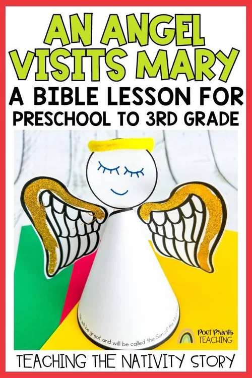 Gabriel Visits Mary - The Christmas Bible Story Lesson for Kids — Poet ...