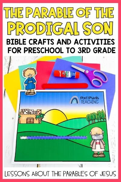 The Parable of the Prodigal Son, Bible Lesson for Kids — Poet Prints ...
