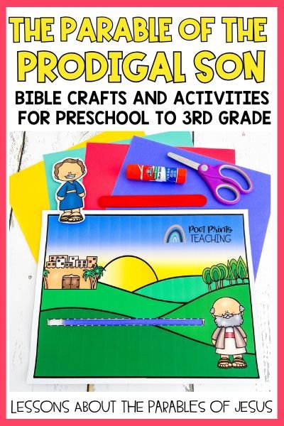 The Parable of the Prodigal Son, Bible Lesson for Kids — Poet Prints ...