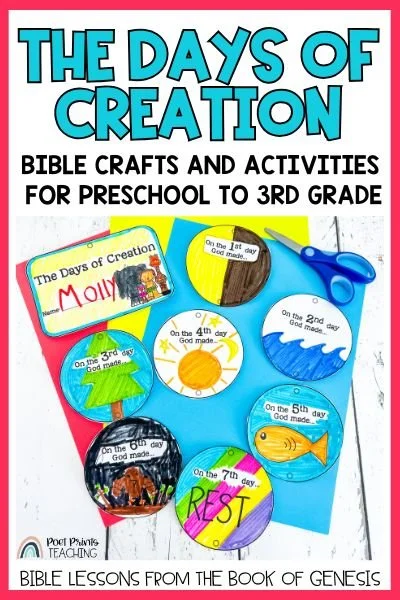 The Creation Story - Bible Lessons for Kids — Poet Prints Teaching