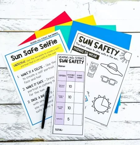 Sun Safety Activities for Kids — Poet Prints Teaching
