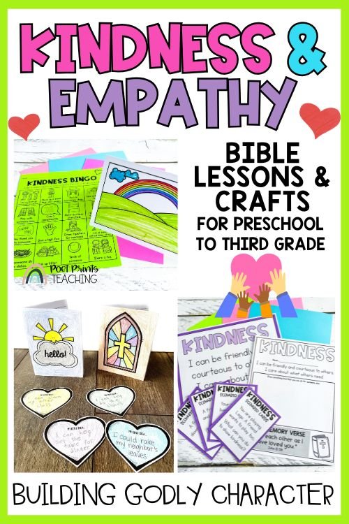 Kindness Bible Lessons for Kids — Poet Prints Teaching