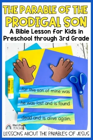 The Parable of the Prodigal Son, Bible Lesson for Kids — Poet Prints ...