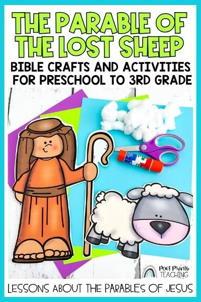 The Parable of the Lost Sheep, Bible Lesson for Kids — Poet Prints Teaching