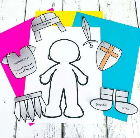 The Armor of God - Bible Lessons for Kids — Poet Prints Teaching