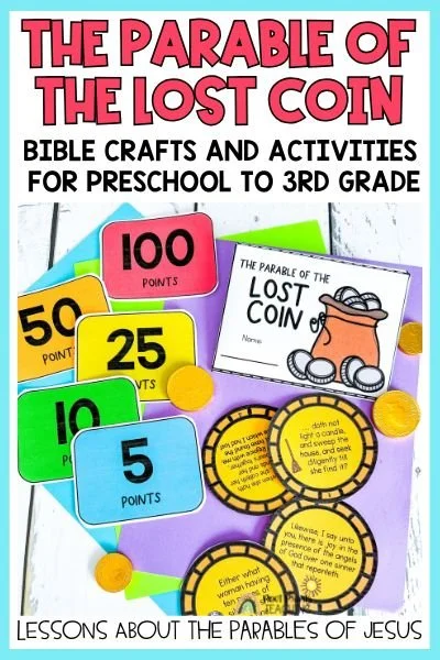 The Parable of the Lost Coin, Bible Lesson for Kids — Poet Prints Teaching