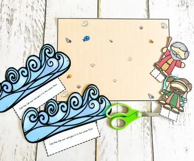Moses and the Red Sea - Bible Craft and Lesson for Kids — Poet Prints ...