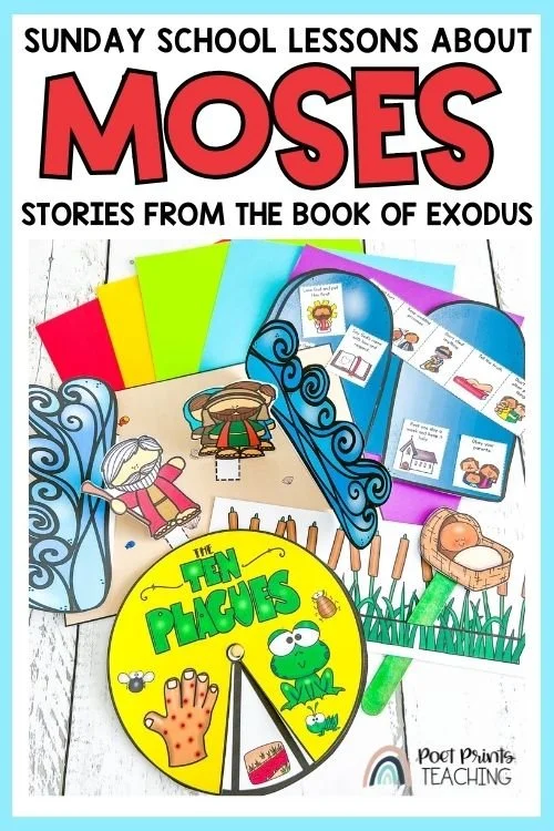 Moses Bible Lessons for Kids — Poet Prints Teaching