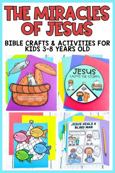 Miracles of Jesus - Bible Lessons for Kids — Poet Prints Teaching