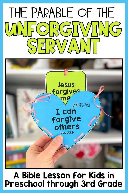 Parable of the Unforgiving Servant - Bible Lessons for Kids — Poet ...
