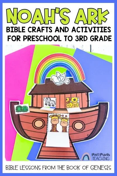 Noah's Ark Bible Lessons for Kids — Poet Prints Teaching