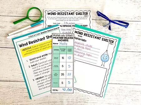Weather-Related Hazards - Activities for 3rd Grade Science — Poet ...