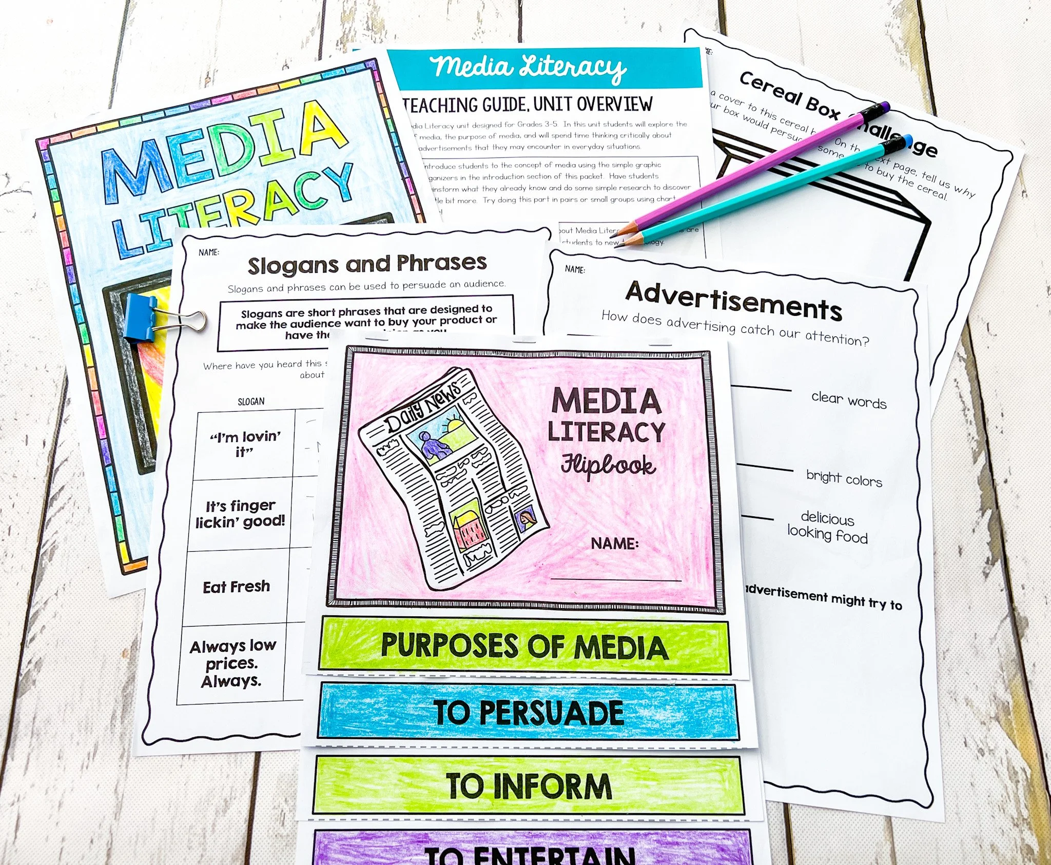 Media Literacy and Critical Thinking — Poet Prints Teaching